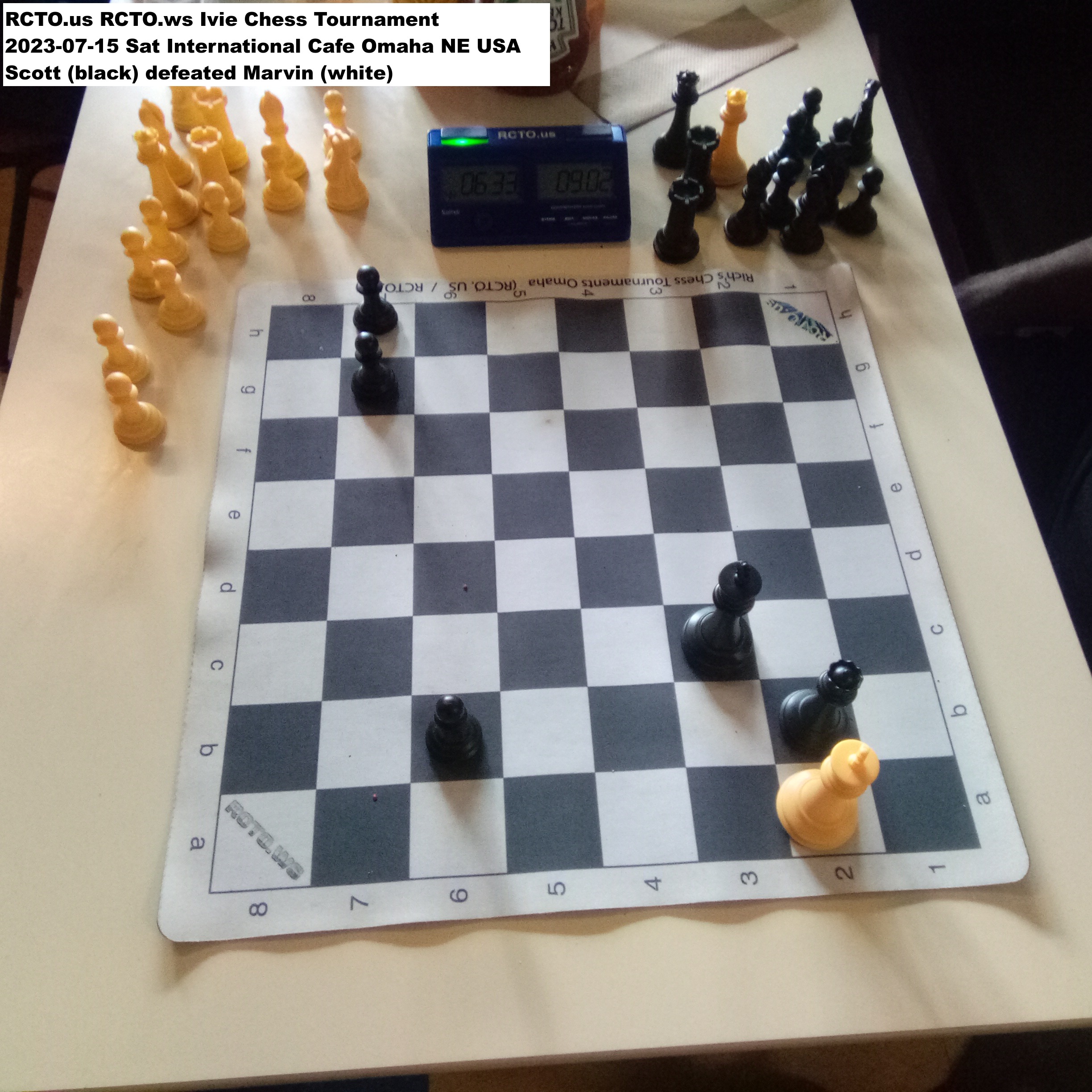 RCTOi223 | Ivie Chess Tournament Omaha 2023 Saturday July 15th 2023